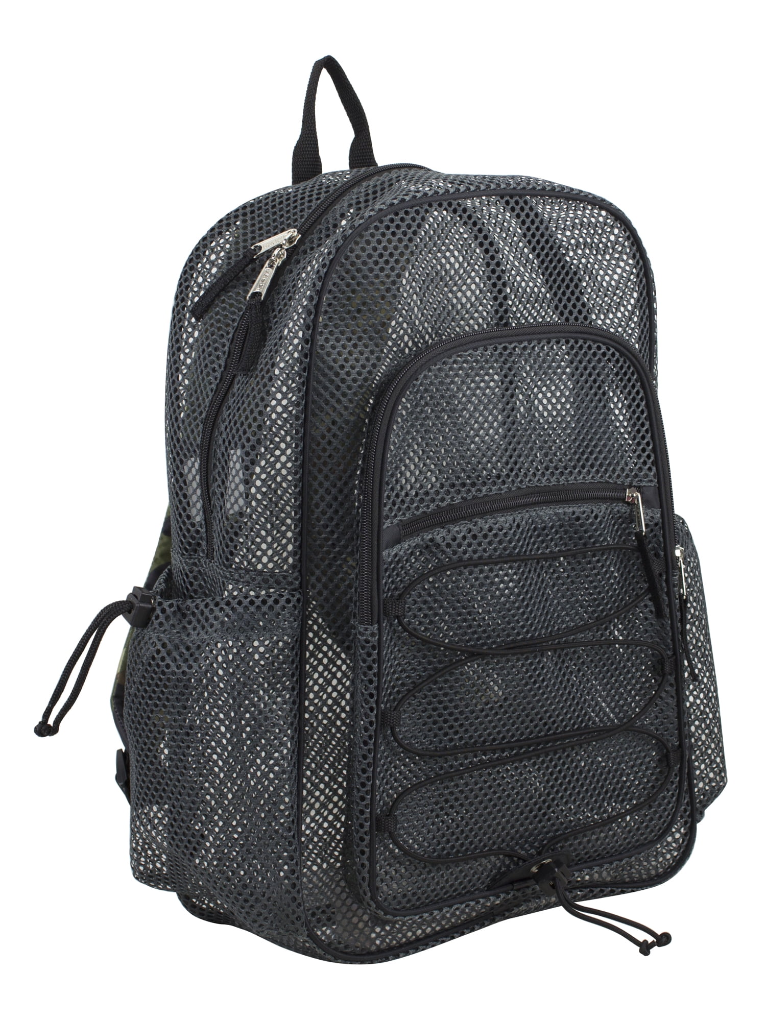 Eastsport Unisex Large Mesh Backpack with Bungee, Graphite - Walmart.com