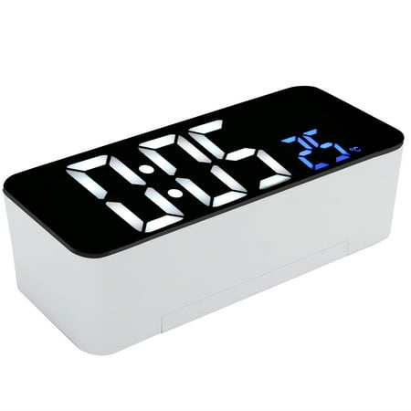 Kids Alarm Clock, Voice Control Digital Clock, Volume Adjustable ...