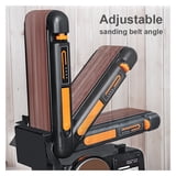 550W Desktop Abrasive Belt Sanding Machine Sandpaper Machine Adjustable ...