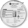 First Alert Smoke Alarm, Hardwired with 10-Year Battery Backup ...