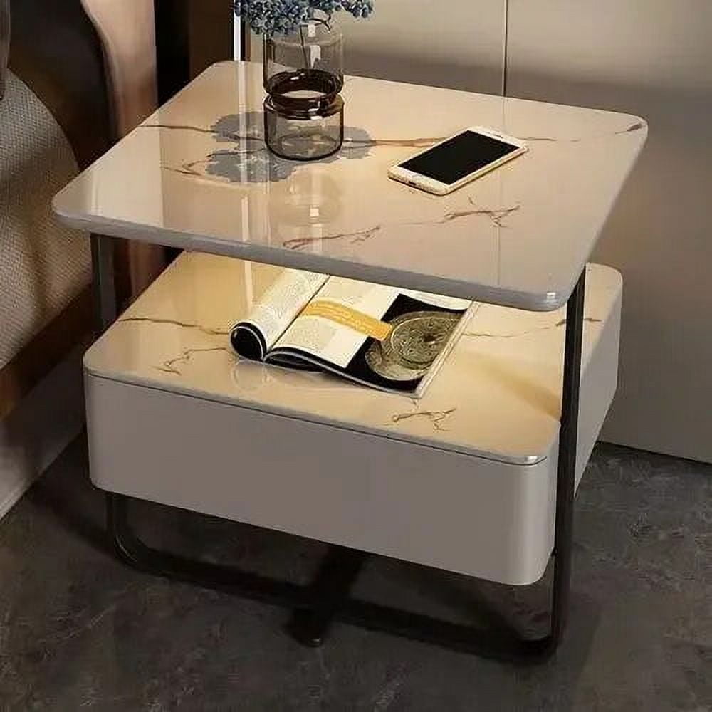 Charging Smart Bedside Tables Storage Coffee Nordic Bedside Tables ...