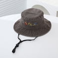 Byoo Toddler Boy's Vintage Washed Bucket Hat Construction Vehicle ...