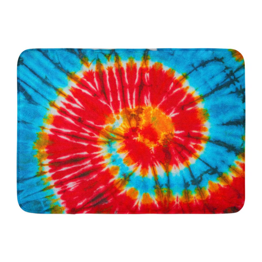 KDAGR Blue Tye Spiral Tie Dye for Colorful Abstract Artistic Bright ...