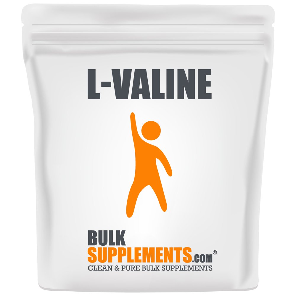BulkSupplements.com L-Valine Powder, Vegan BCAA Powder, Amino Acid ...