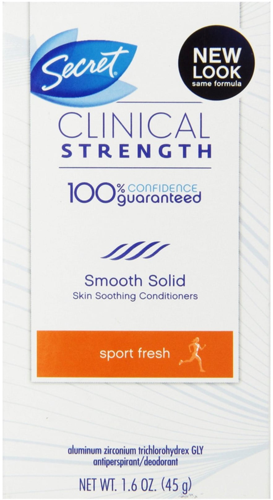 Secret Clinical Strength Anti-Perspirant Deodorant Smooth Solid Sport ...
