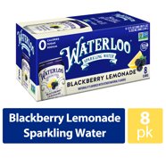 AHA Blackberry and Lemon Sparkling Water, 12 fl oz, 8 Cans - Walmart.com