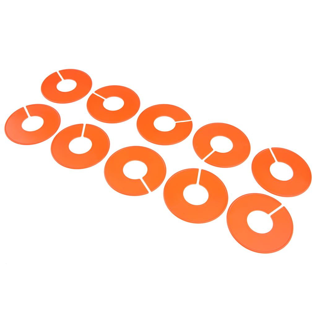 10 Quantity Size Divider Wardrobe Divider Orange - Walmart.com