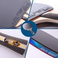 DHS Ping Pong Paddles Professional Table Tennis Racket with Hurricane ...