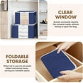 4 Pack 16 Gallon Clothes Storage Bags with Reinforced Handles and ...
