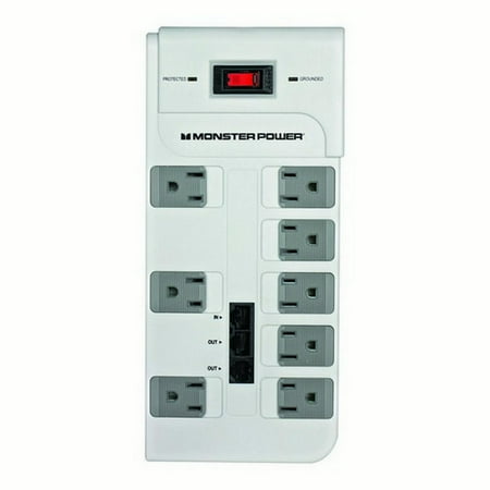 Monster Computer Surge Protection Outlet Strip - Walmart.com