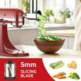 Stainless Steel Slicer Shredder Attachment for KitchenAid Stand Mixer ...