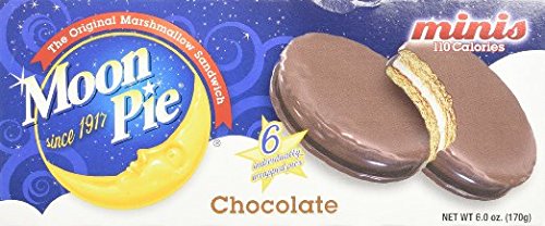 Moon Pie Chocolate Mini Pies - 6 Ct Pack of 4 Boxes (24 Total Moon Pies ...