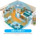 OOSSXX Wireless Security System Wi-Fi Extender for Home, Supports 4 ...