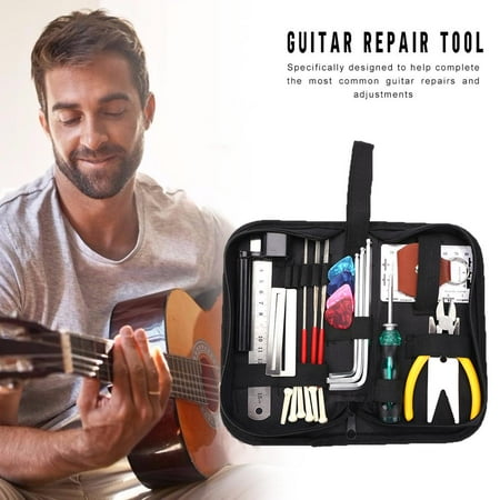 Yilovego Guitars Repair Maintenance Tool Set Guitar Toolkit w/ Nail ...
