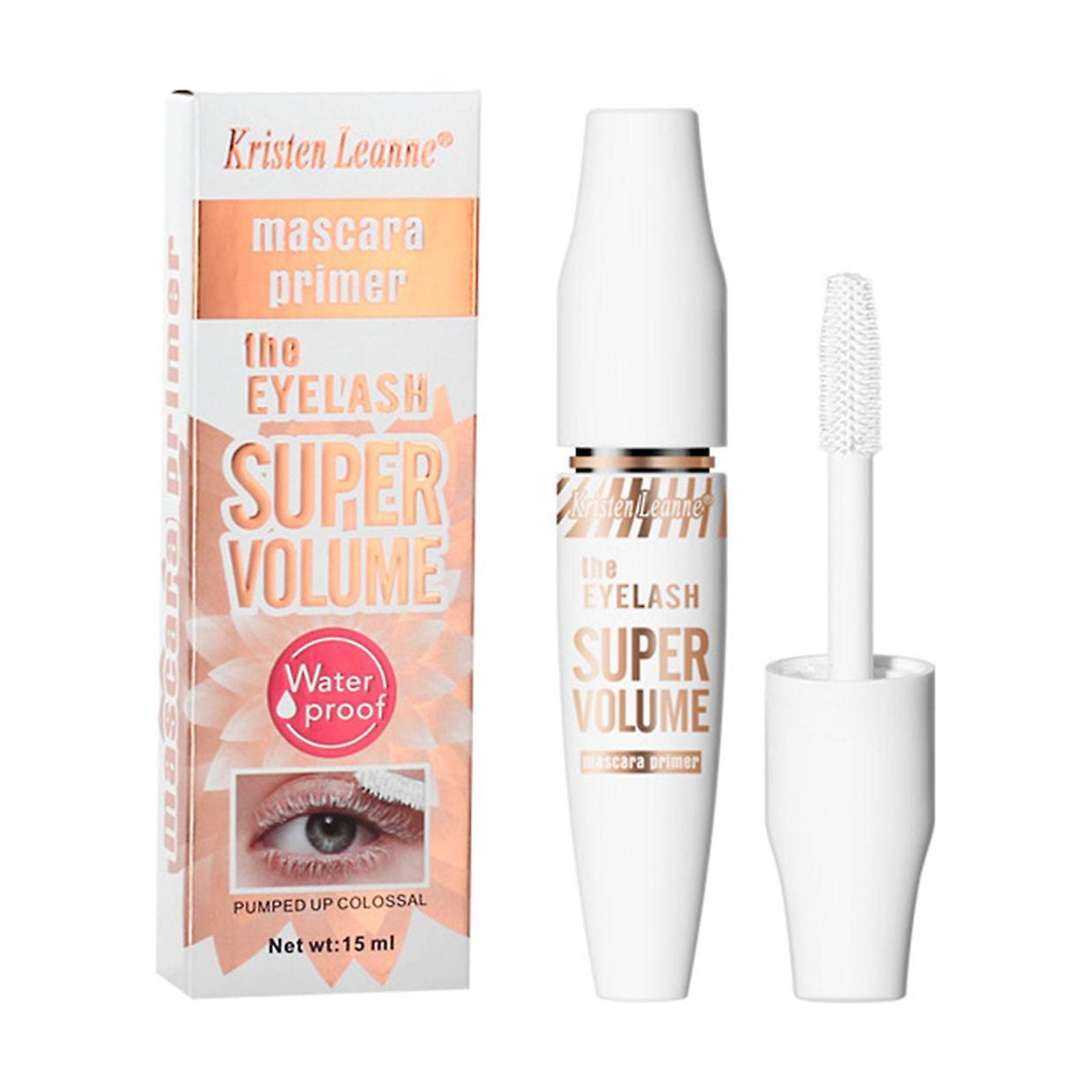 Rímel blanco YONGSHENG Máscara de fibra gruesa volumen alarga las ...