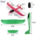 "4Pcs Foam Airplanes for Kids, 3 Flight Modes, 13.5"" Glider Stunt Toy ...
