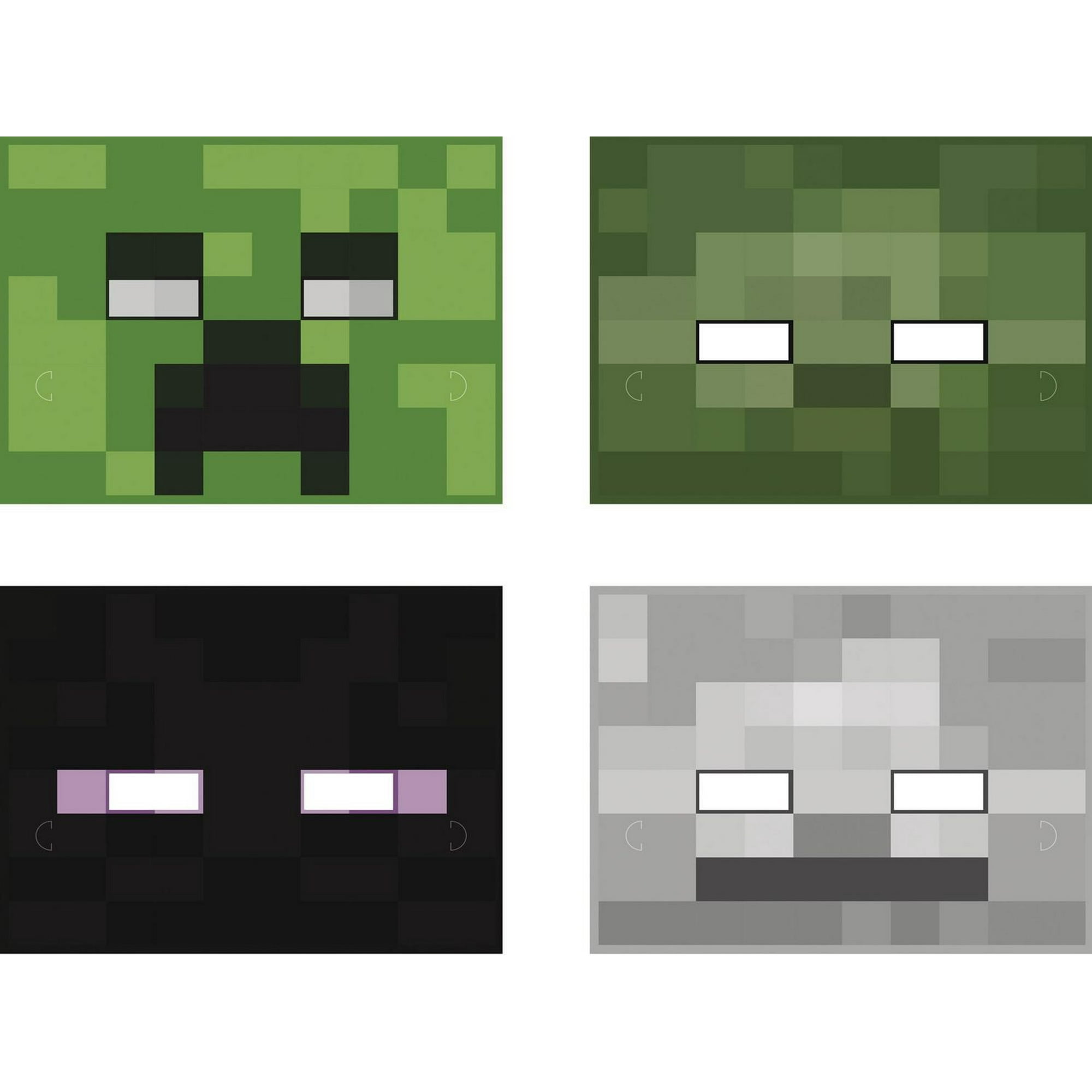 Click here for Unique Pretzels Minecraft Masks  8ct prices