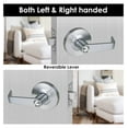 70mm Door Handle Heavy Duty Grade 2 Keyed Entry Door Lever with Key and ...
