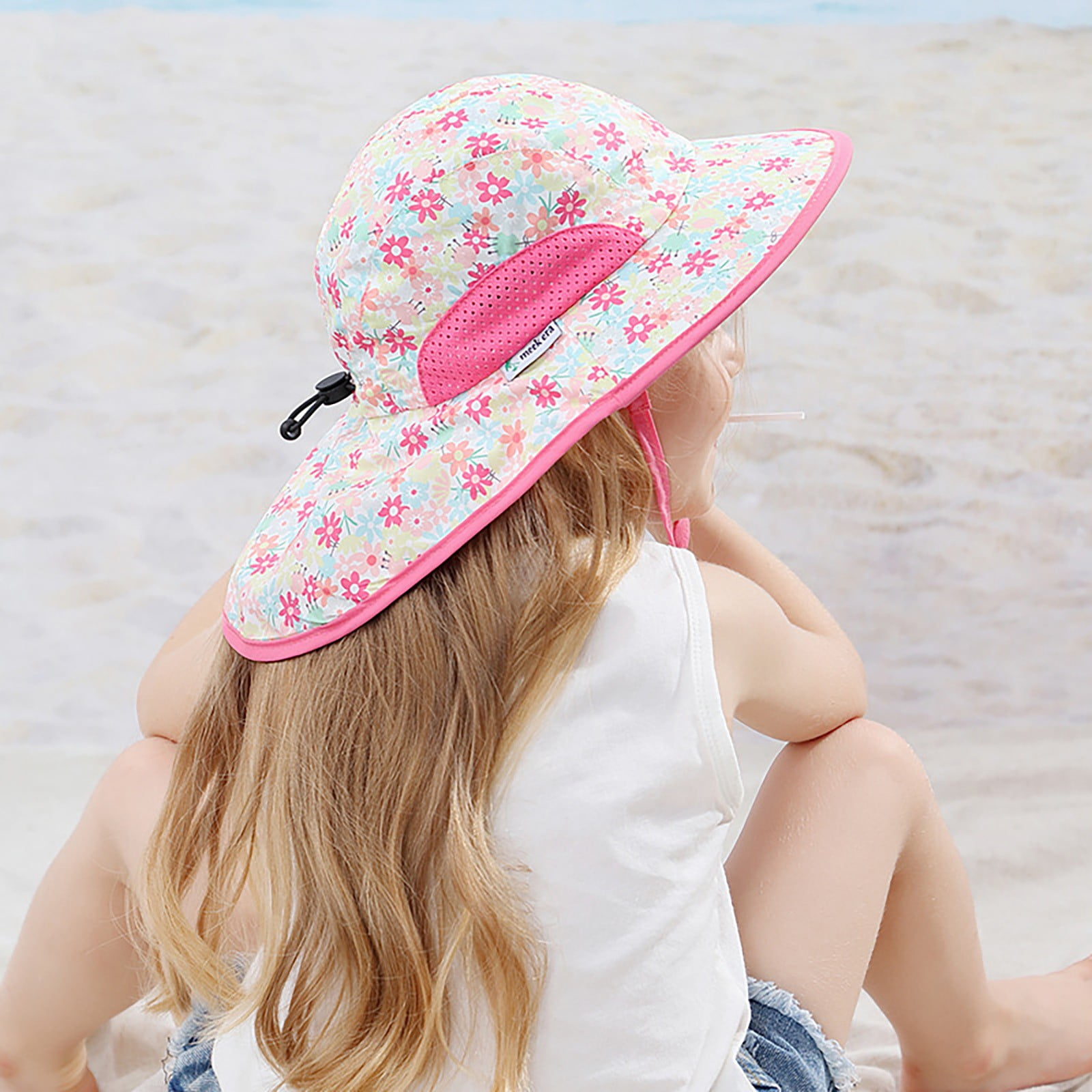 Click here for Seductiva Under $10 Sun Hats Pink Summer Big Eaves... prices
