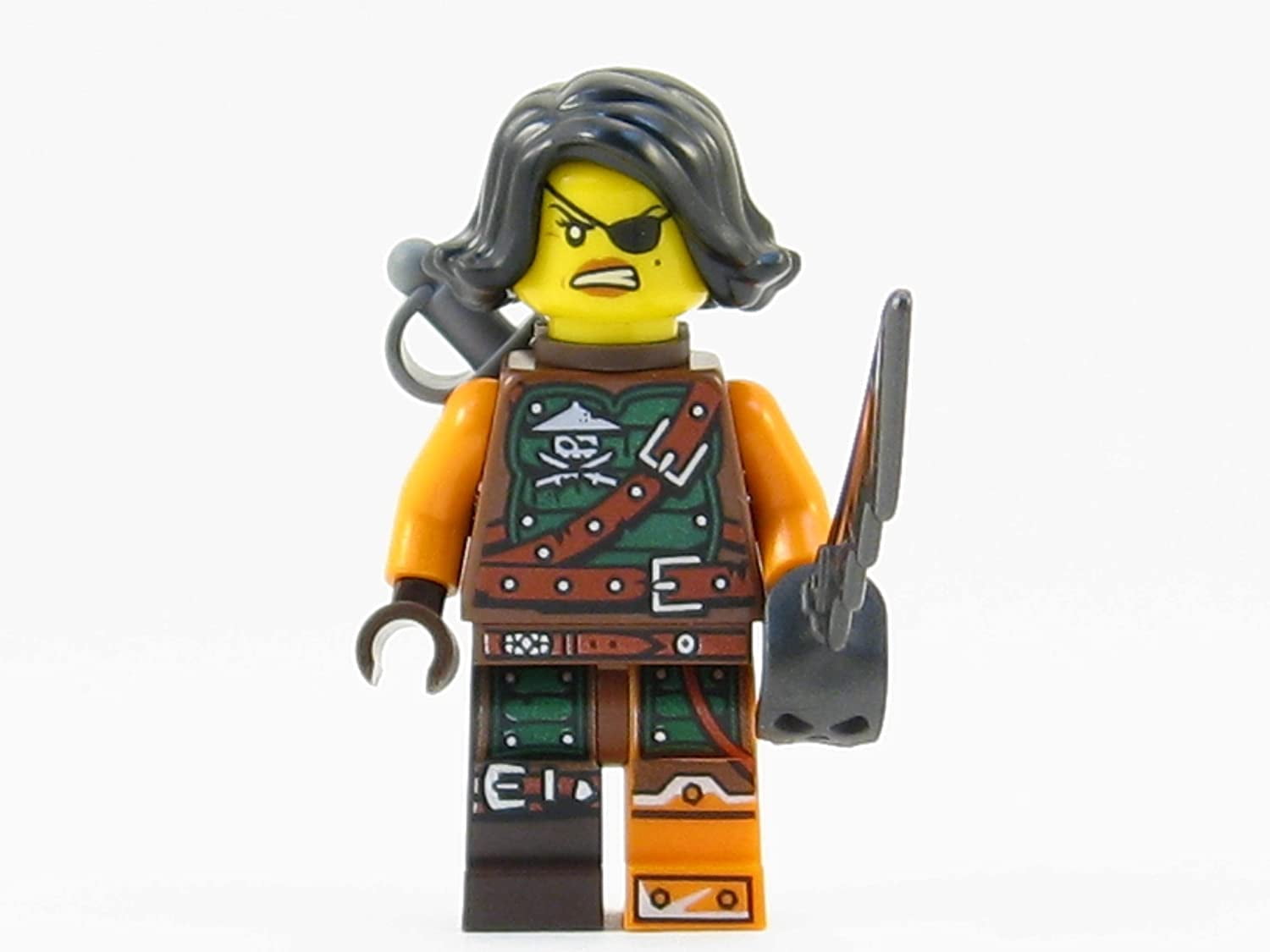 LEGO Ninjago Skybound Sky Pirate Minifigure Cyren with Scabbard and ...
