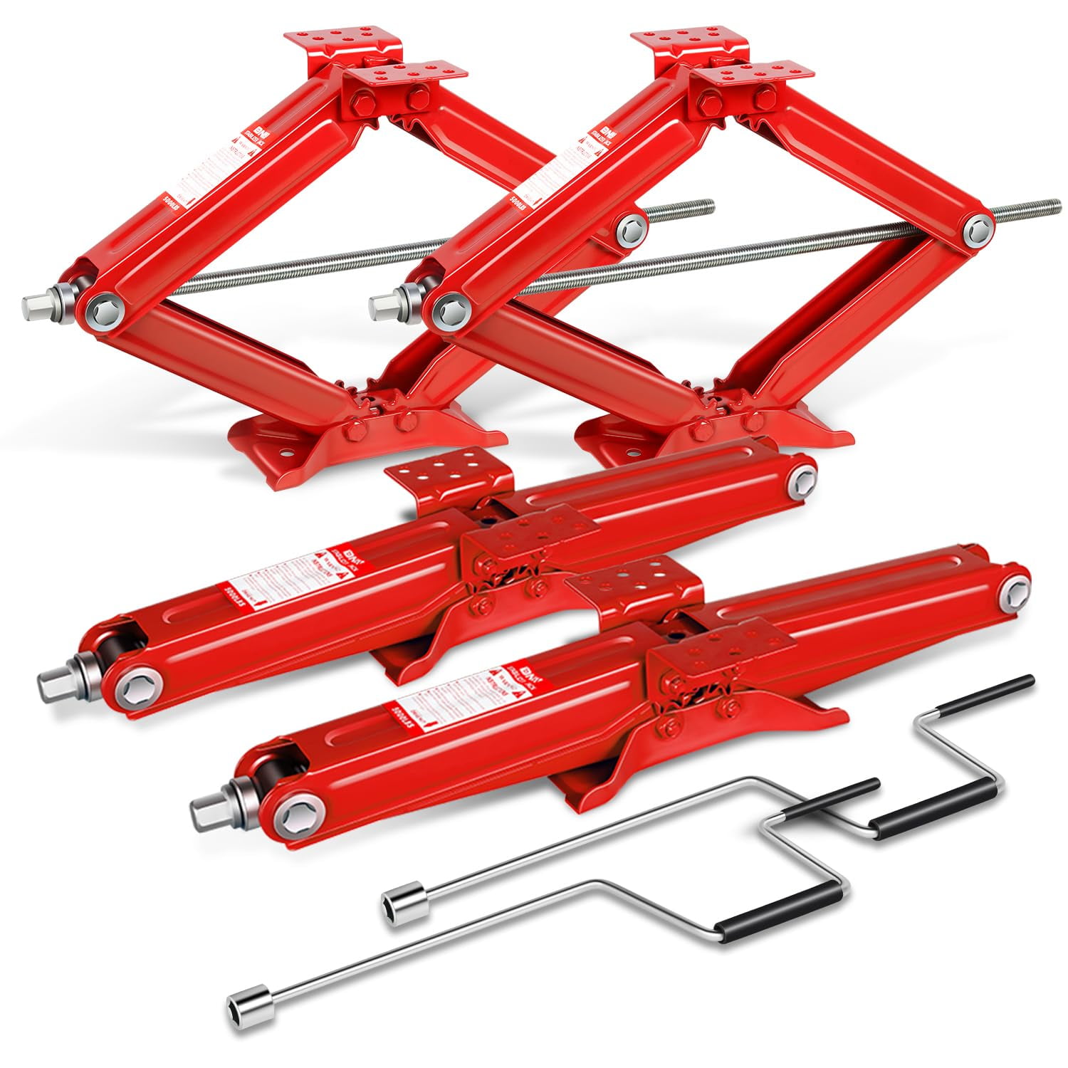 Remolque para autocaravana Scissor Jacks DNA MOTORING, paquete de 4 ...