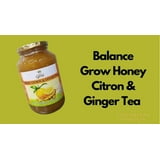 Balance Grow Honey Citron & Ginger Tea 20.46 oz (1.28 Pounds) - Walmart.com