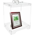Acrylic Side Table 2-Tier Clear End Table Modern for Home - Walmart.com