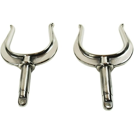 Marine City a Pair 316 Stainless Steel Heavy Duty 1-3/4 Inches Rowlock ...