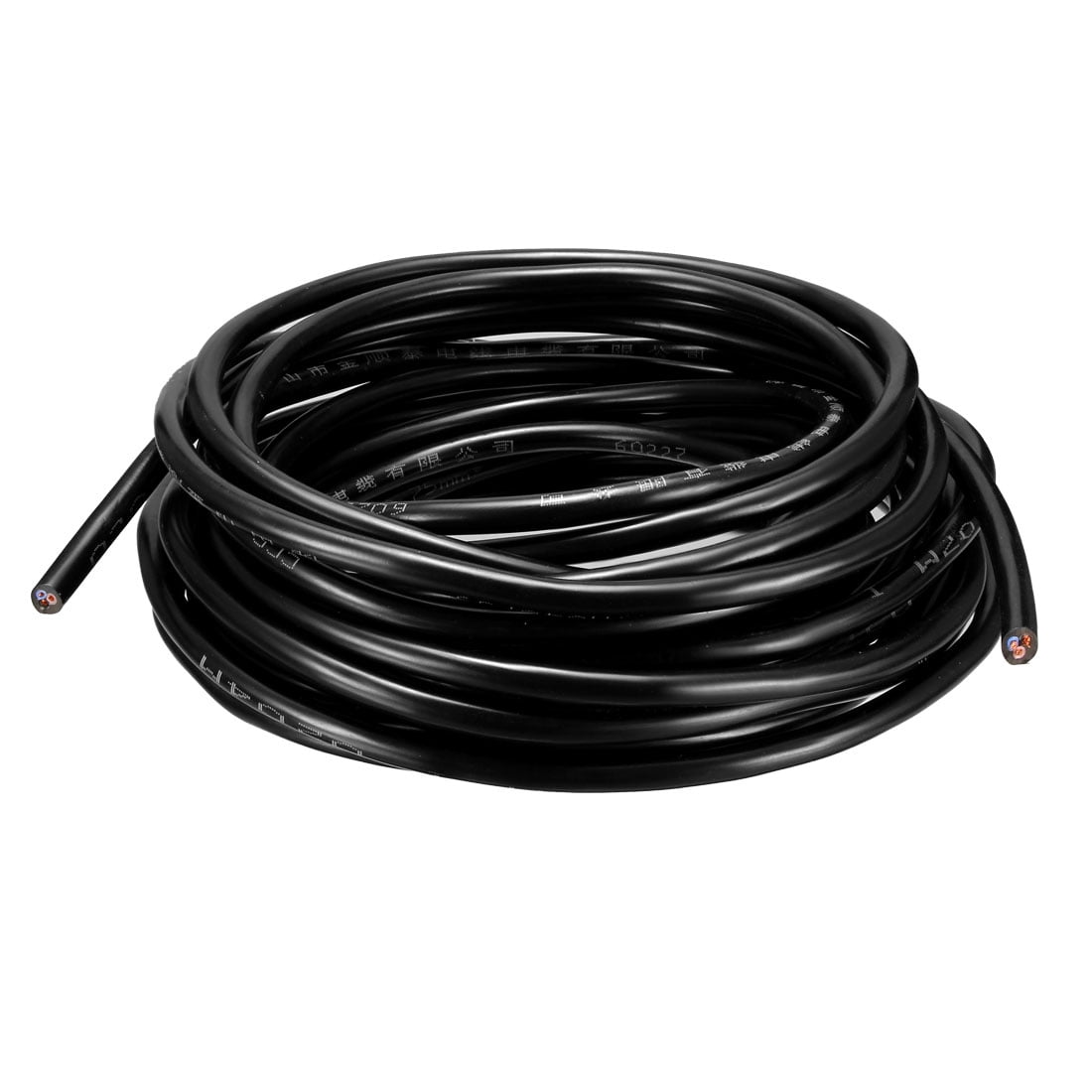 RVV Wire Cable Extension Cord Copper Wire 3 Conductor 10M Length Black rvv-wire-cable-extension-cord-copper-wire-3-conductor-10m-length-black