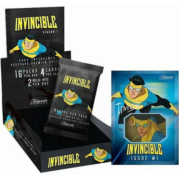 Keepsake Invincible Season 1 TCG: Premiere Edition Hobby Booster Box - Walmart.com