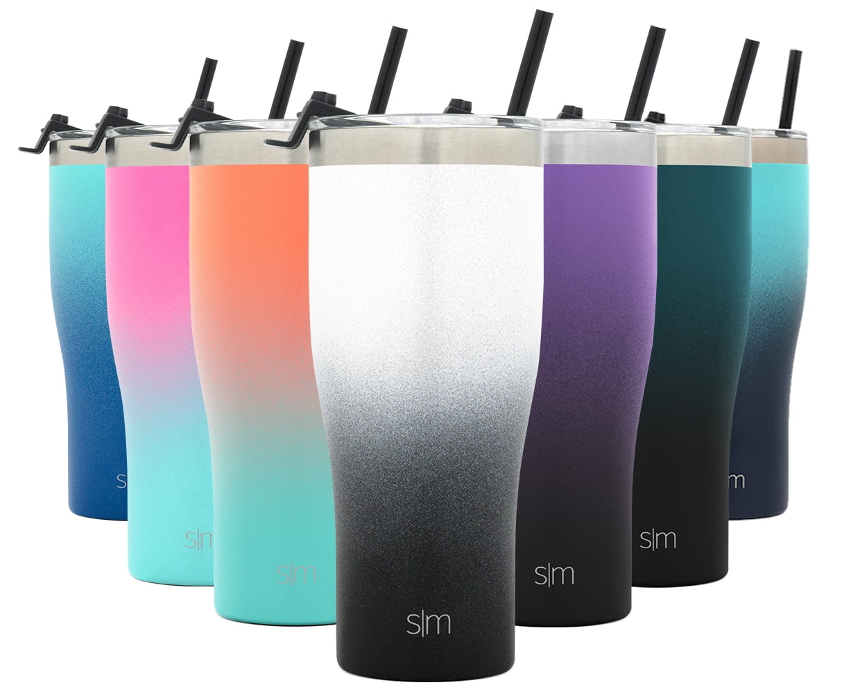 Simple Modern 32oz Slim Cruiser Tumbler with Straw & Closing Lid Travel ...