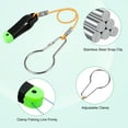 4pcs Fishing Line Release Clips, EEEkit Fishing Downrigger Snap Release ...