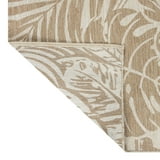 Better Homes & Gardens Neutral Palm Outdoor Rug, 9' x 12' - Walmart.com