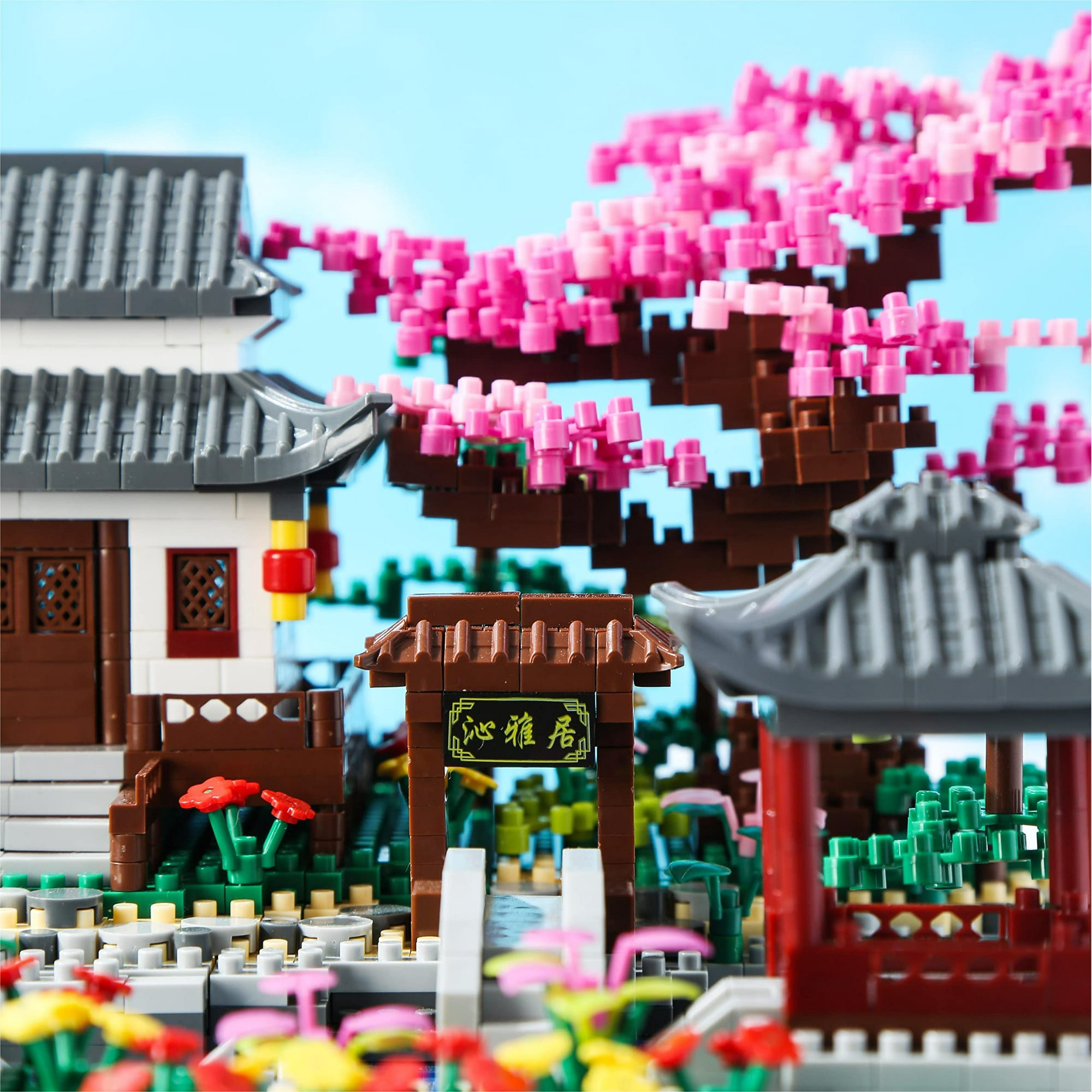 Click here for Yushinv Cherry Blossom Tree Building Set With Gift... prices