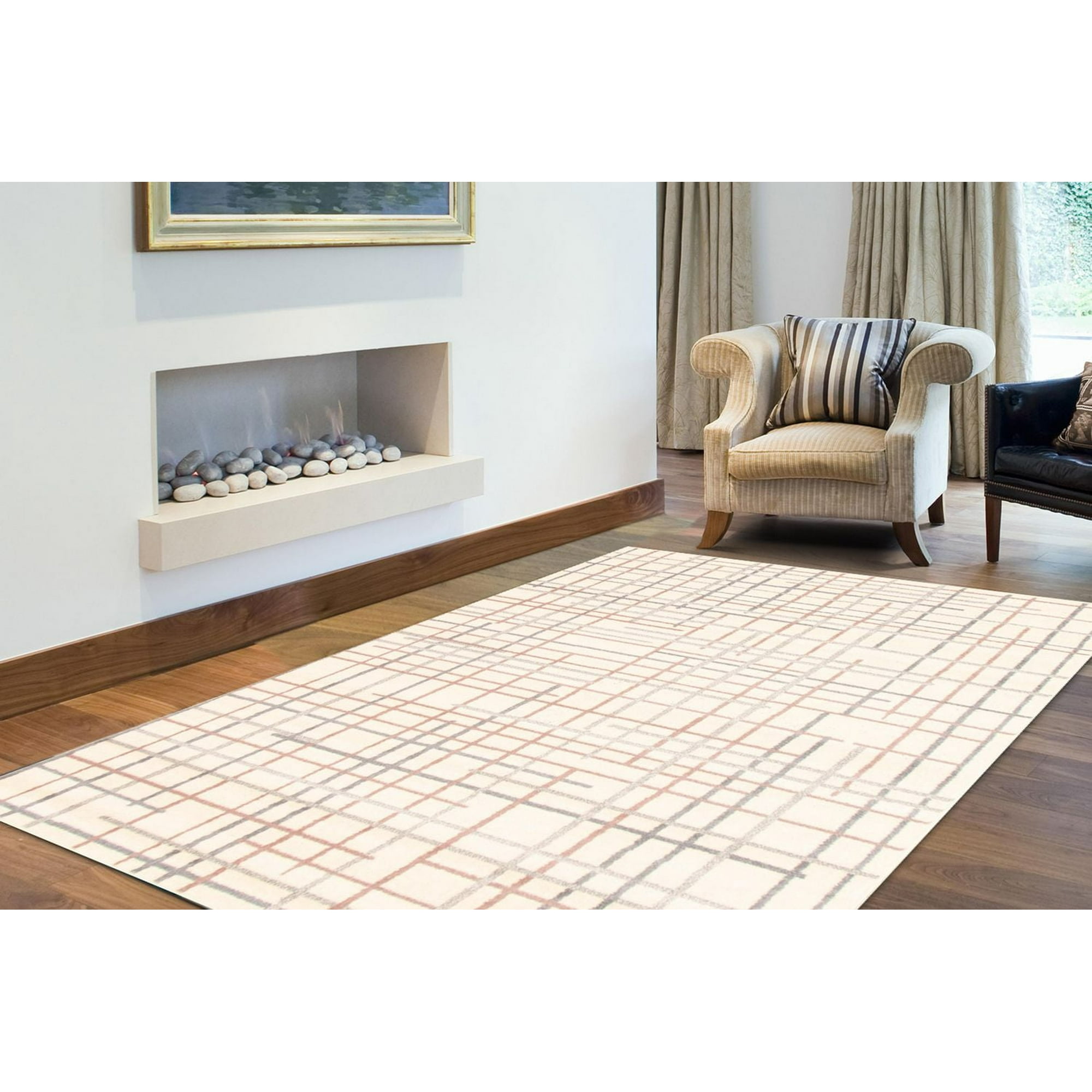 Click here for Ecarpet Abstract Striped Area Rug  Modern Indoor C... prices