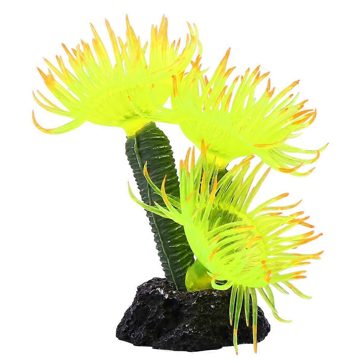 Fish Tank Mercan Aquarium Decorations: Artificial Aquarium Plants Resin ...