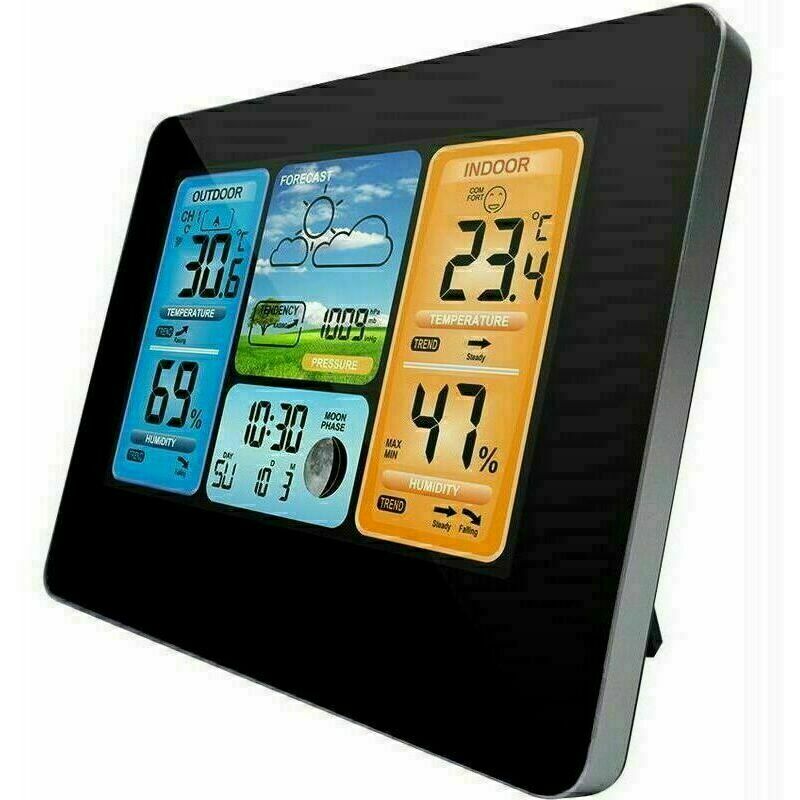 Aleko Estación Meteorológica Inalámbrica Reloj Meteorológico Digital ...