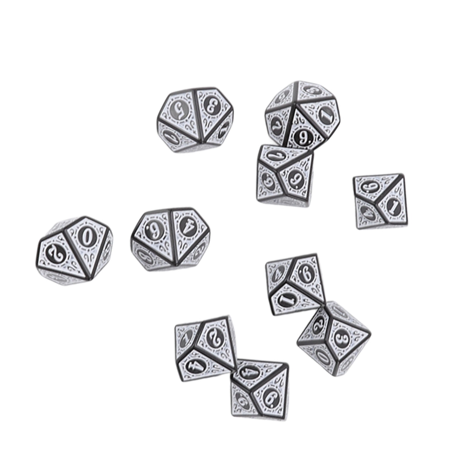 Polyhedral Dice Drawing