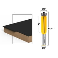 Yonico Glue Joint Router Bit - Medium Reversible - 1/2" Shank 15136 ...