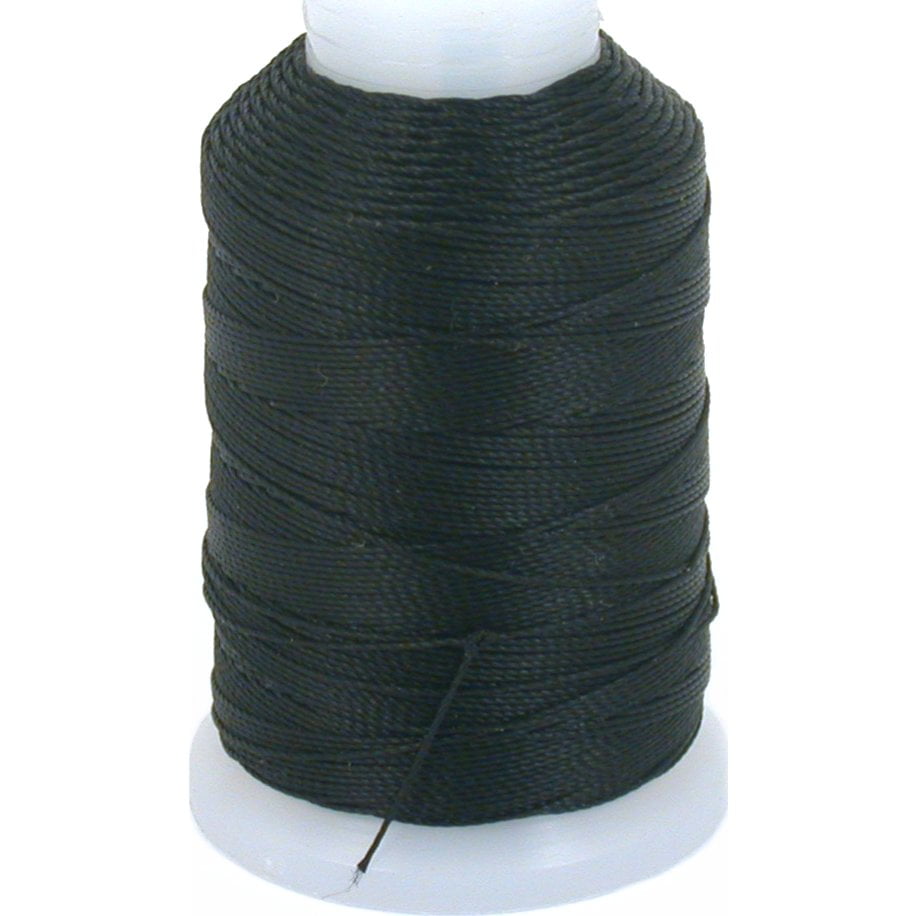 Black Beadsmith Nylon Beading Thread Cord Size F 140yds - Walmart.com