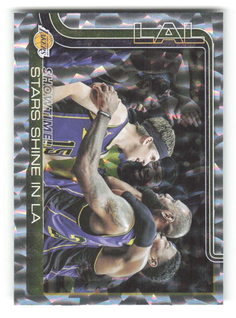 2025-26 Topps Crackleboard #293 Austin Reaves w/Lebron James Los ...