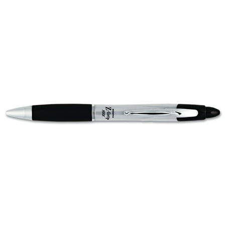 Zebra Pen Z-Grip MAX Retractable Ballpoint Pen, Medium Point, 1.0mm ...
