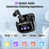 Aptkdoe Touch Screen Wireless Earbuds with Bluetooth 5.4, ENC Noise ...