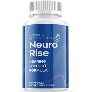 (2 Pack) Neuro Rise - Dietary Supplement for Hearing - Tinnitus Support ...