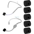 5 Pcs Mic Covers Windscreens For YesMic, Soundtechnic FITNESS 1, AKG ...