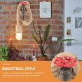 FENGGUIQU Pendant Lighting Industrial Light Base Multi Hemp Rope 1Set ...