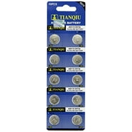 ag13/lr44 alkaline button cell battery - 10 pack - Walmart.com