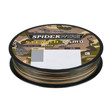 Spiderwire Stealth® Camo Braid™ Braided Superline Fishing Line 30lb | 13.6kg - Walmart.com