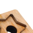 BIMZUC Star Leather Cutting Die Wooden Base Steel Blade 1.97 in / 50 mm ...