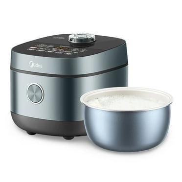 Midea 6-Cup Uncooked Rice Cooker, 360° Induction Heating Technology ...
